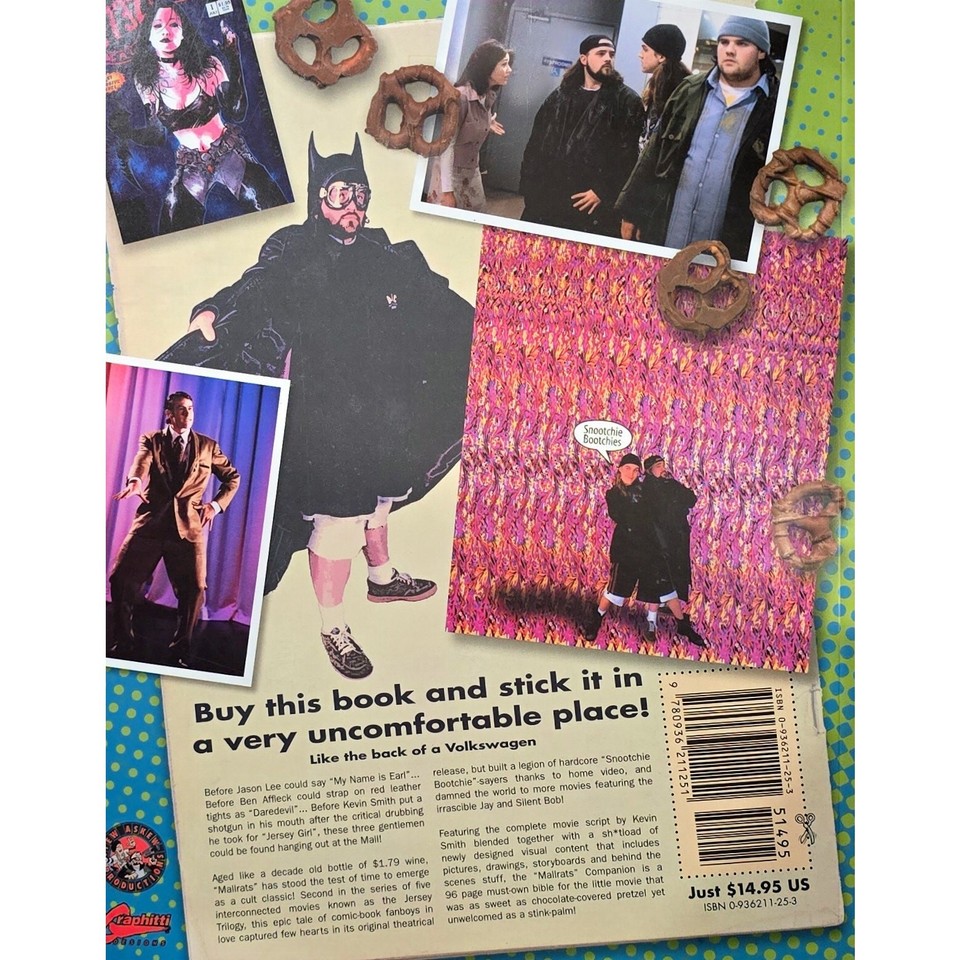 Mallrats Companion 96 Page Super Special Signed Kevin Smith Jay Mewes ...
