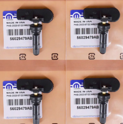 4pcs Genuine TPMS Tire Pressure Sensors OEM 56029479AB For Chrysler ...