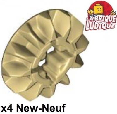 Lego Technic 4X Gear 12 Tooth Bevel Satellite Beige/Tan 6589 | eBay