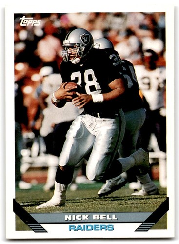 1993 Topps Nick Bell Los Angeles Raiders #148 | eBay