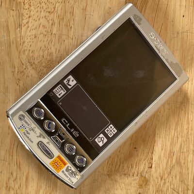 Sony CLIE PEG-N610C PDA Organizer Silver Handheld USB Personal ...