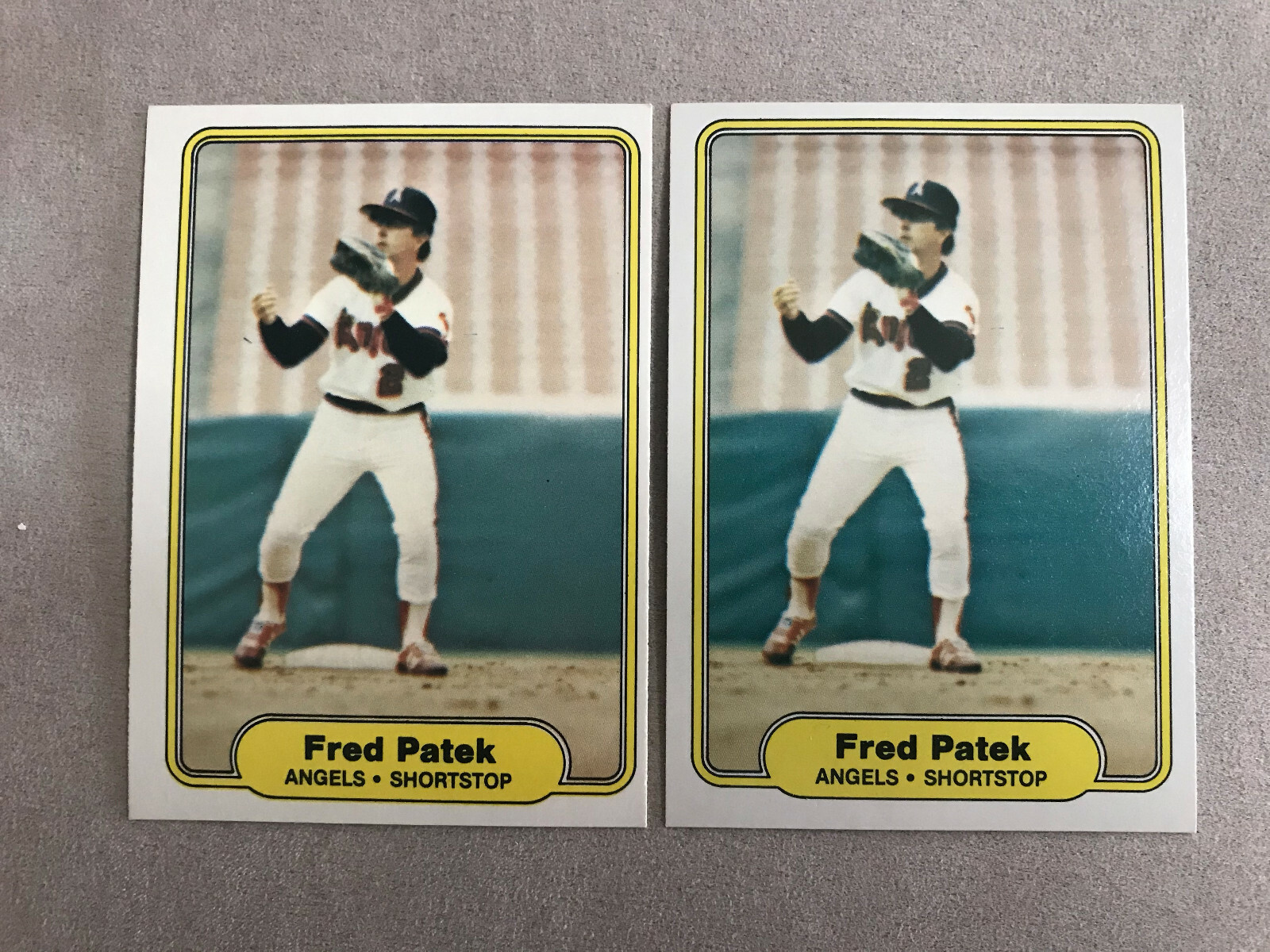 1982 Fleer Baseball Card #471 Fred Patek California Angels NmMt Free ...