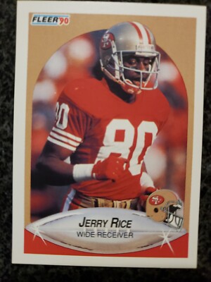 1990 Fleer JERRY RICE #13 | eBay