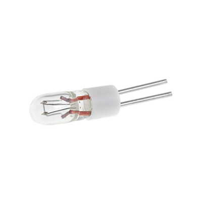 2X L12-28/24 Bulb: Miniature BI-PIN 28VDC 24mA Glass Bulb: T1 10000h ...