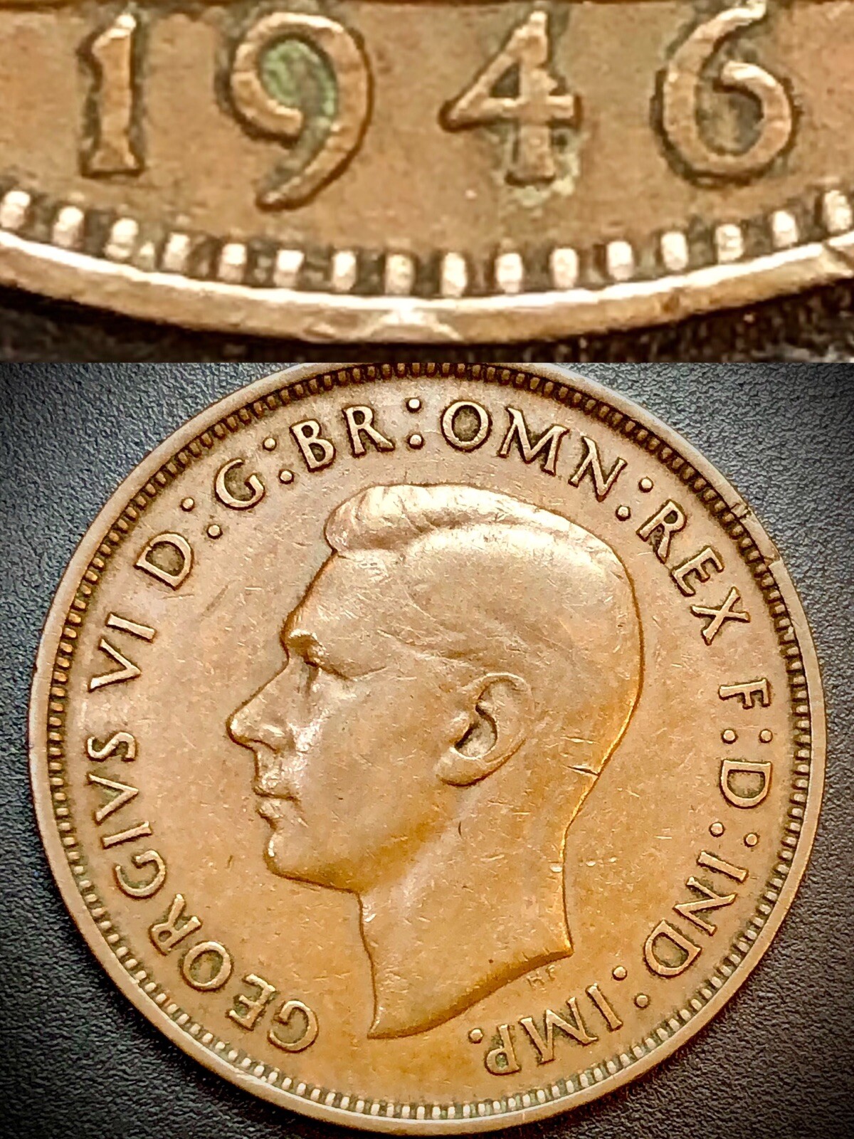 1946 One Penny United Kingdom King George VI | eBay