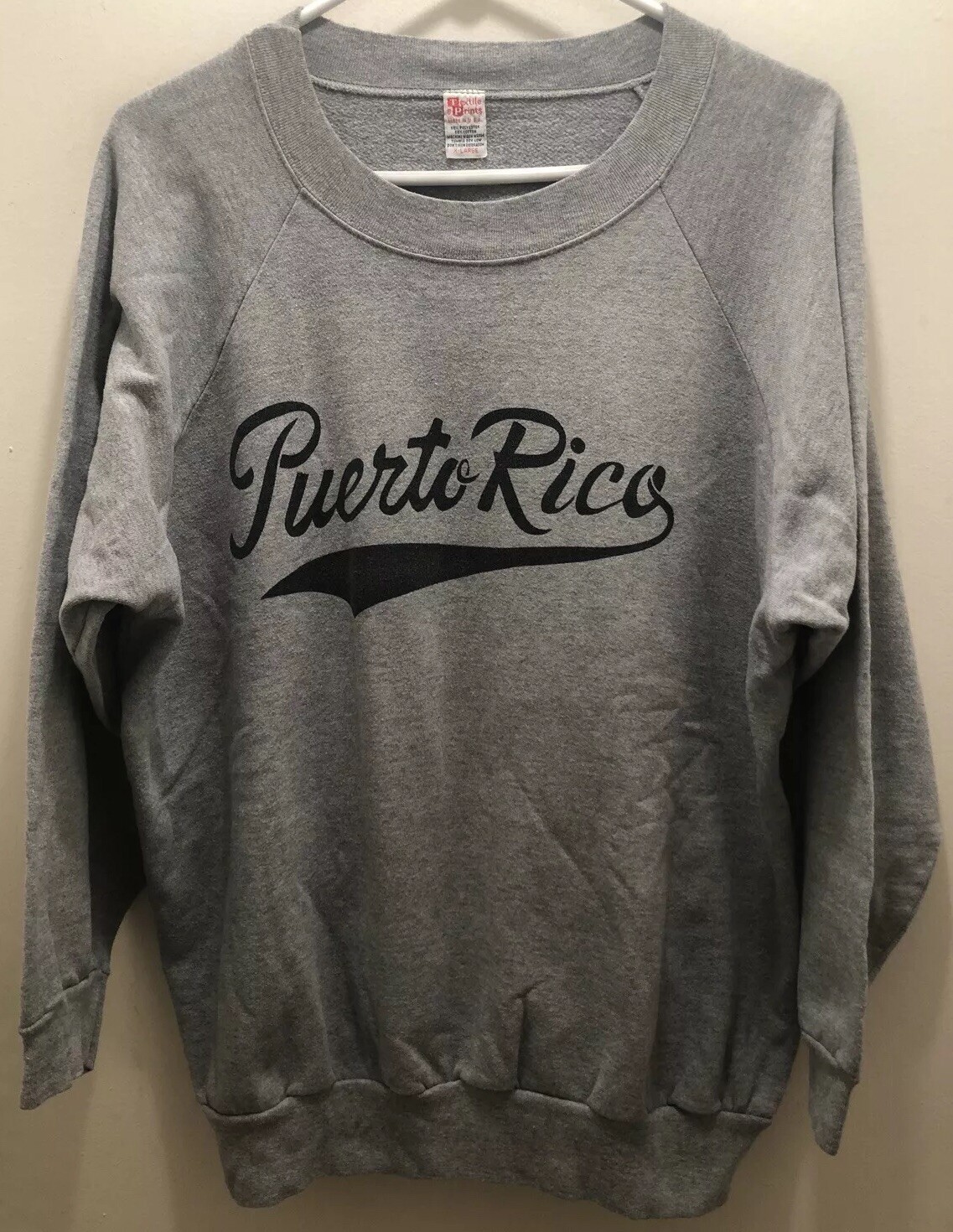 True Vintage 70’s/80’s “Puerto Rico” Sweatshirt—Great… - Gem