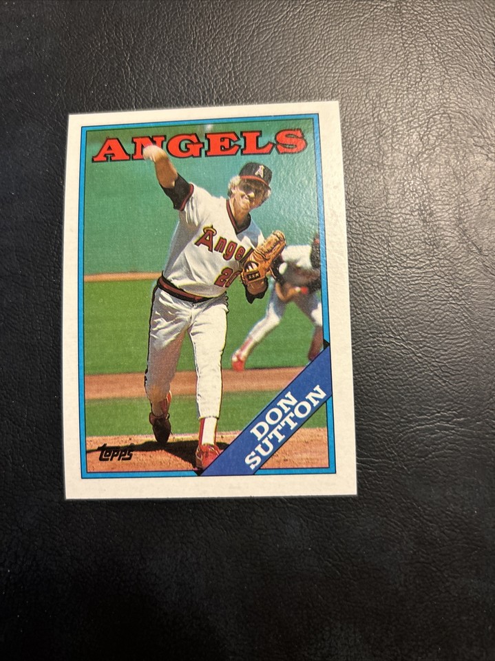 C22 1988 Topps #575 Don Sutton, California Angels | eBay