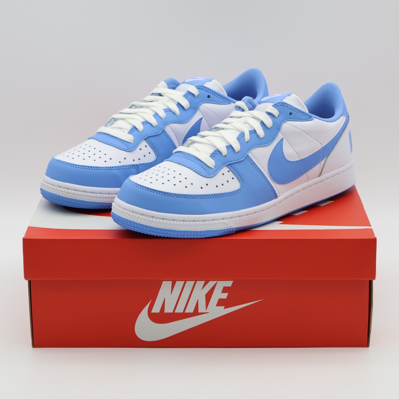FQ8748-412 Nike Terminator Low University Blue White UNC (Men's) | eBay