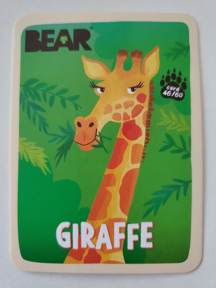Bear's Collectible Animal Cards from Bear Fruit Rolls | eBay