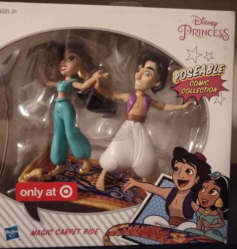 Disney Princess Poseable Comics Collection Aladdin Magic Carpet Ride | eBay