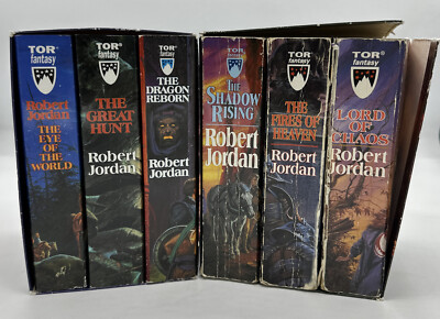 The Shadow Rising Books 1-6 of The Wheel of Time by Robert Jordan Lot ...