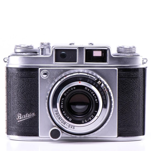 Balda Super Baldina Camera | Baldanar 50mm f2.8 lens | White | Germany ...
