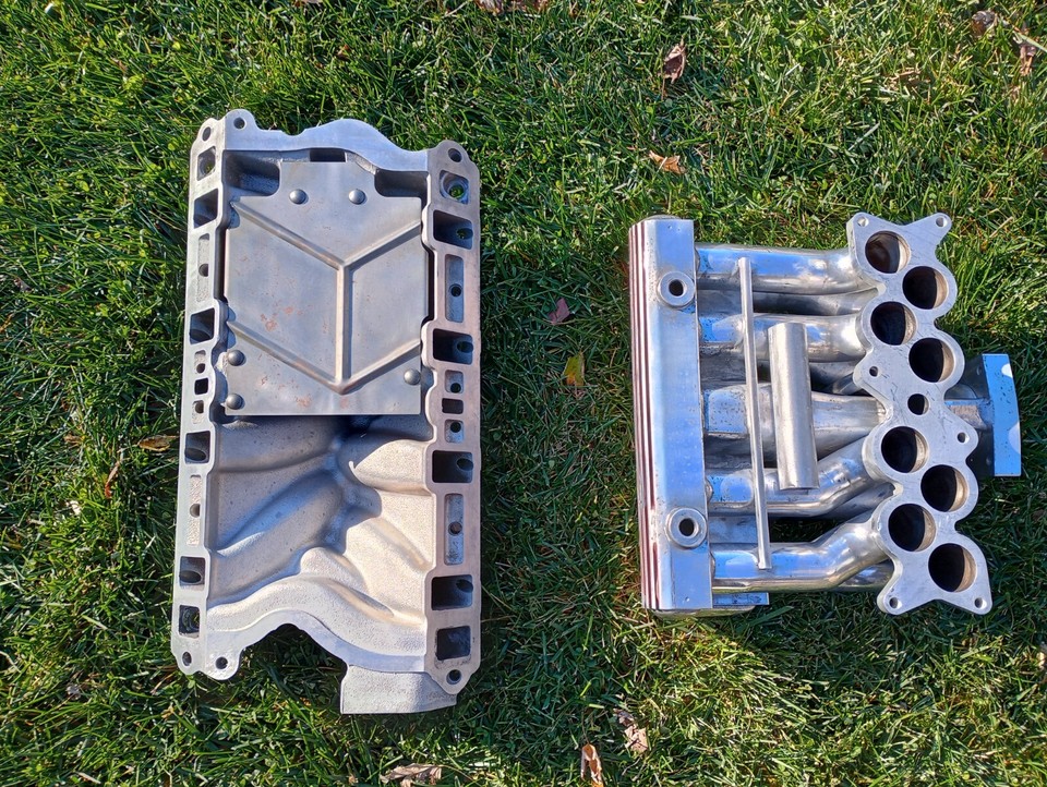 1993-1995 Ford Lightning 5.8L Tubular GT40 Cobra Intake Manifold 351W ...
