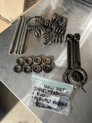 Harley Davidson connecting rods shovelhead engine motor Pushrods ...