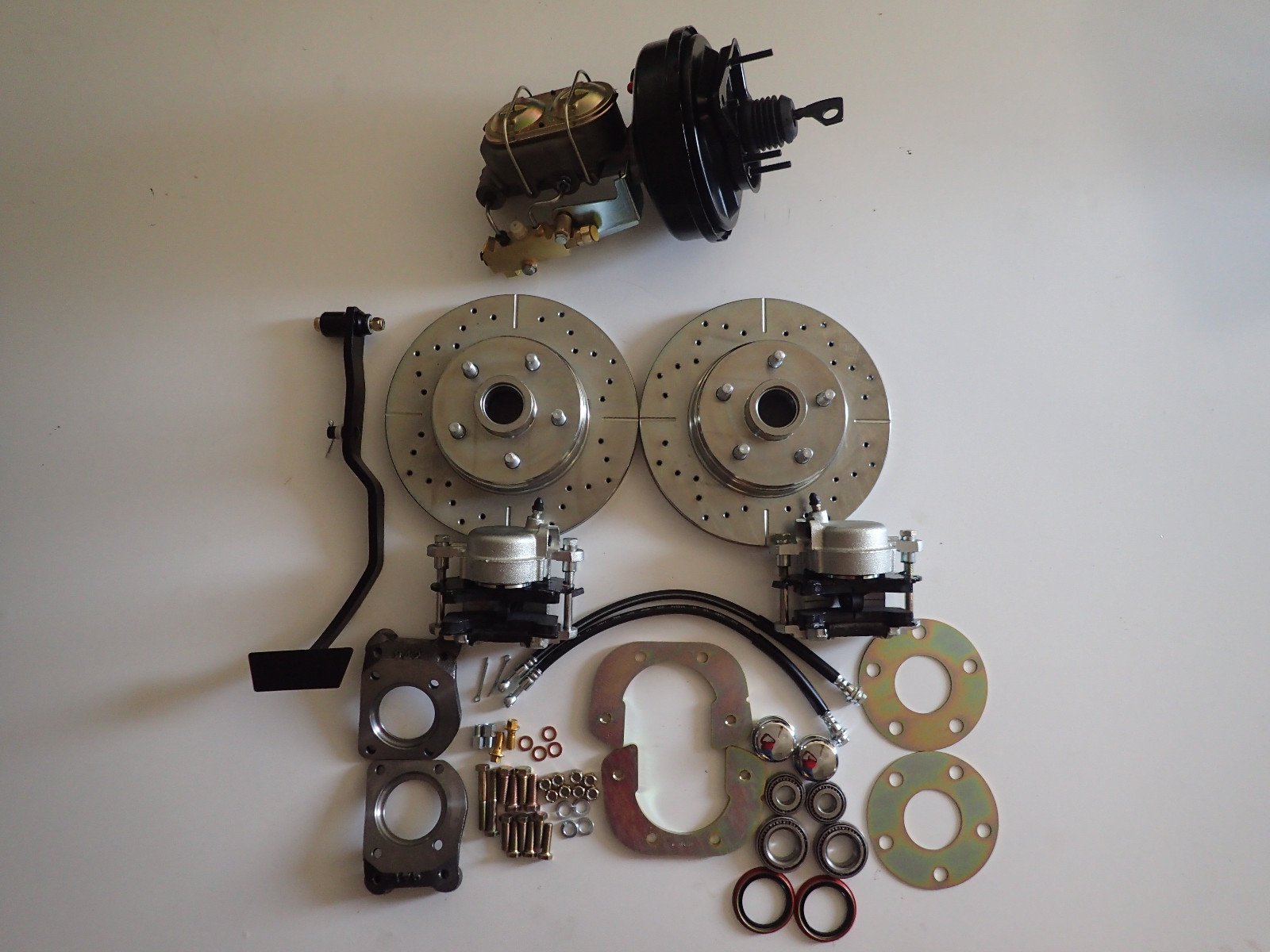 1967 - 1970 Ford Mustang power 4 wheel disc brake conversion front and ...