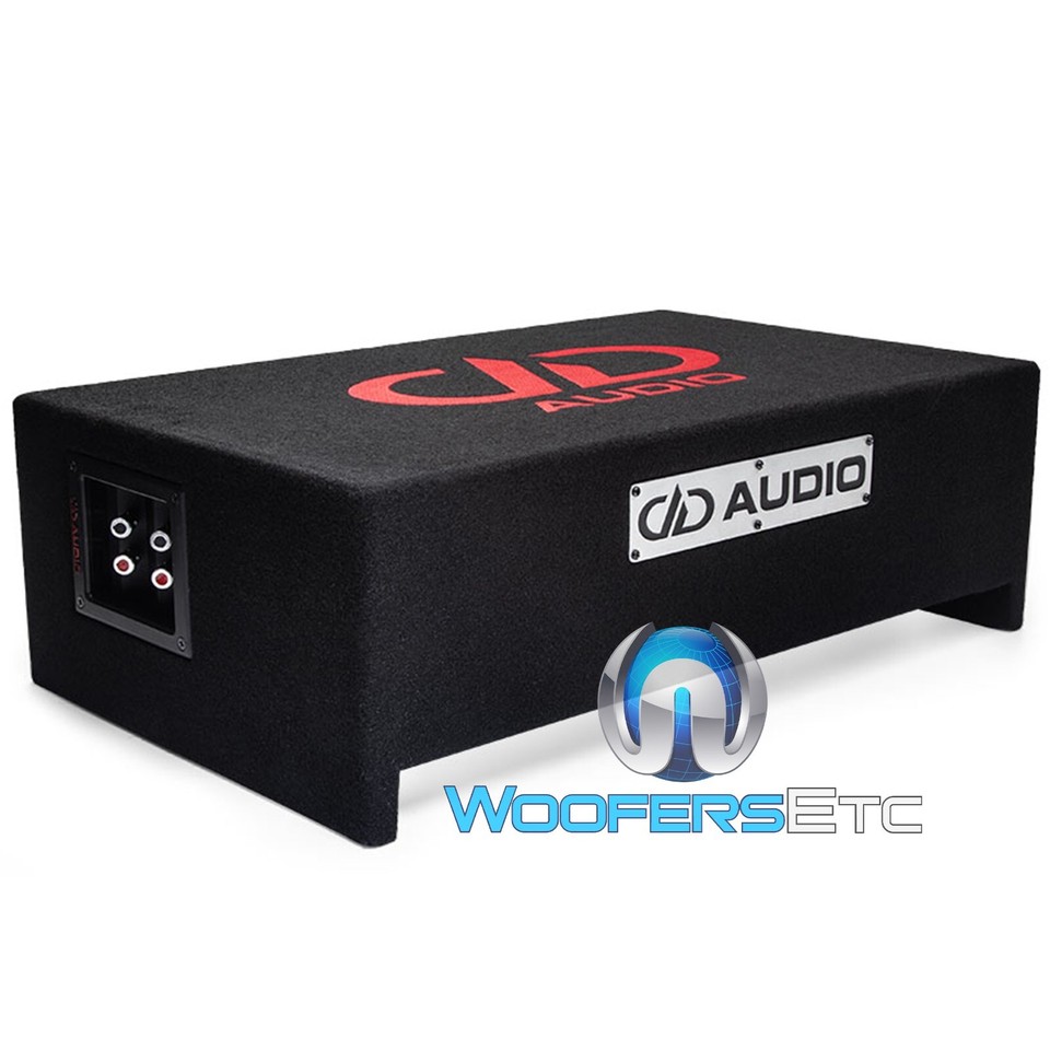 DD AUDIO DF-SL610.1-D2 DOWNFIRE ENCLOSURE 10" 600W RMS DUAL 2-OHM ...