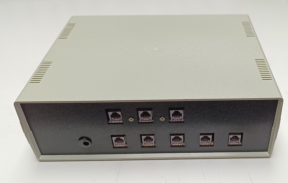 8 Line Telephone Exchange Intercom Rotary Phones (Room 2 Room Calling ...