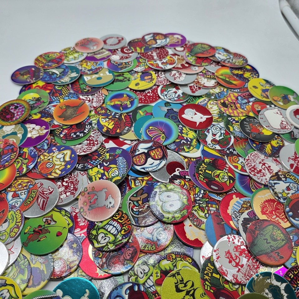 193 Caps And Slammers Milk Caps In Original Jug Container pogs ...