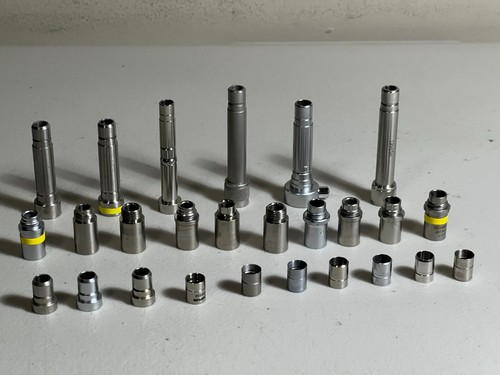 Lot of Assorted Endoscope Light post adapter for fiber optic cable (QTY ...