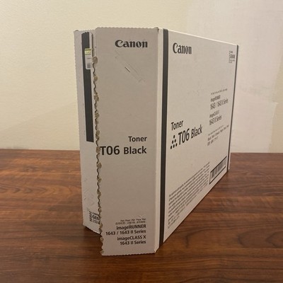 Canon T06 Original Toner Cartridge - Black - Laser - 20500 Pages - 1 ...