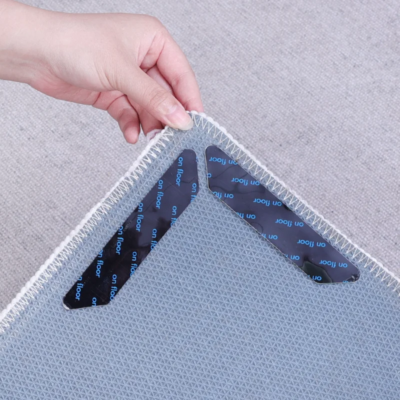 24 Pcs Carpet Mat Adhesive Grippers Non Slip Rubber Rug Stickers ...