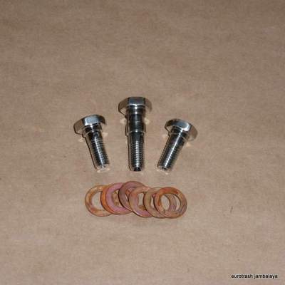 NEW Norton 750 850 Commando Overhead 2-PC Oil Line Banjo Bolt Kit ...