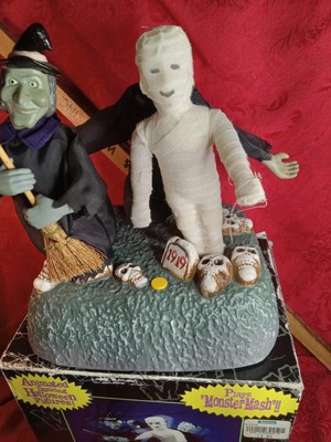 Halloween Trio Animated Singing Monster Mash Rare Frankenstein Version ...