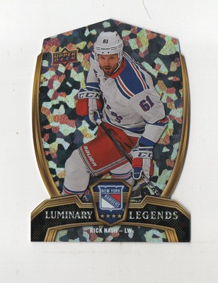 2015-16 UD Overtime Rick Nash Luminary Legends Die-Cut LL-15 New York ...