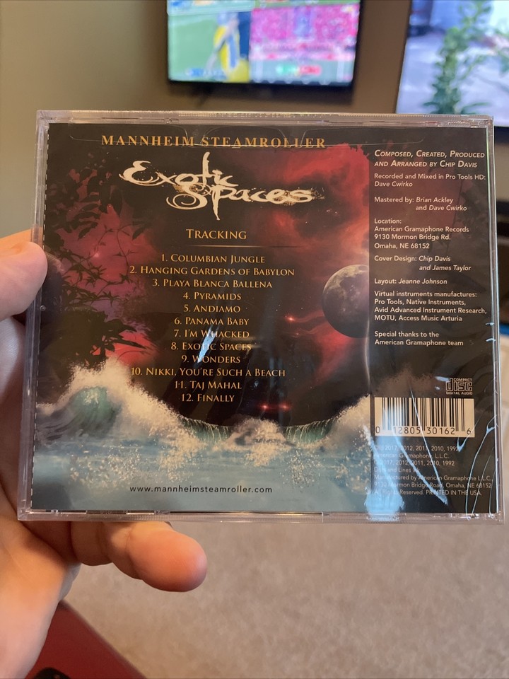 Exotic Spaces by Mannheim Steamroller (CD, 2019) Brand New 12805301626 ...
