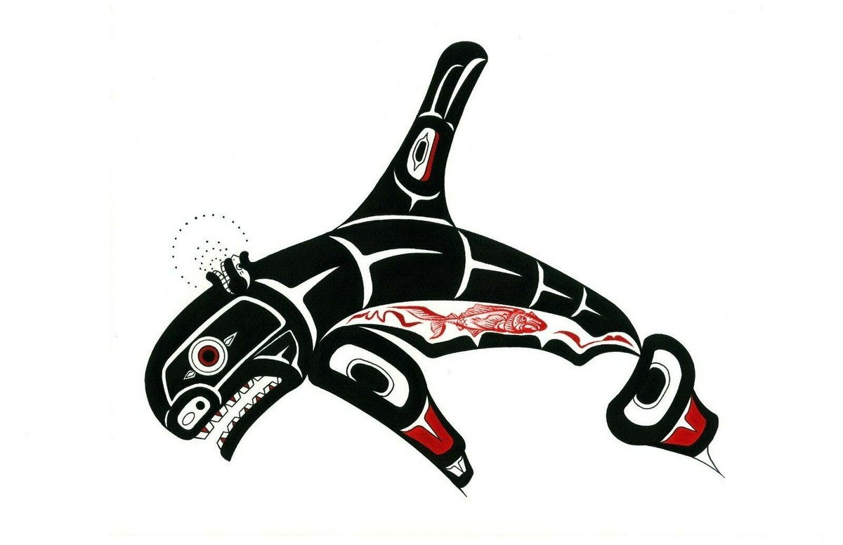 Haida Killer Whale Art