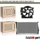 Radiator & Cooling Fan Assembly Kit for BMW 335i 2007-2013 X1 2013-2015 ...
