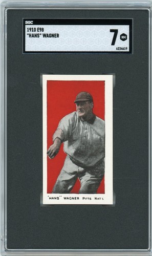 1910 E98 "Hans" Honus Wagner, Red | SGC 7 NM AN AMAZING CARD | eBay