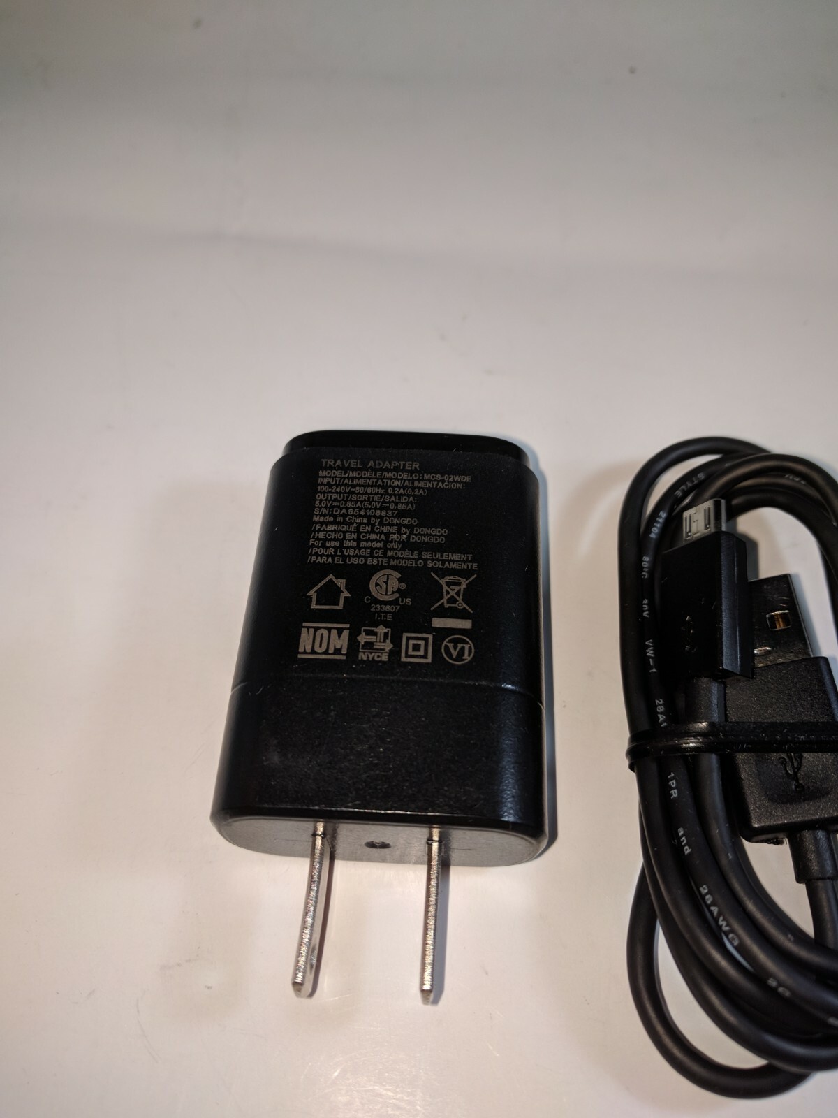 Genuine LG V10 G2 G3 G4 L7 L9 FLEX 2 Optimus Home Travel Charger ...