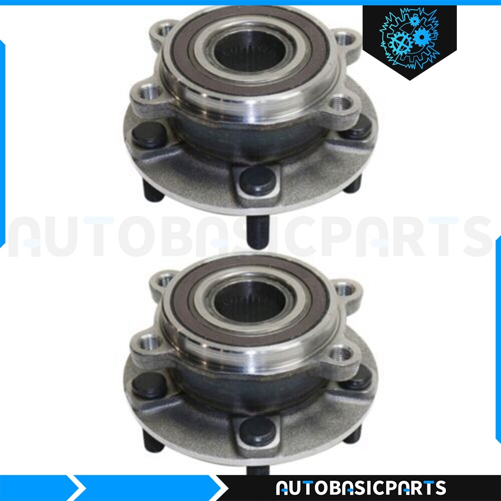 For 2014-2019 Mazda 6 CX-5 2 x Front Left Right side Wheel Hub Bearing ...