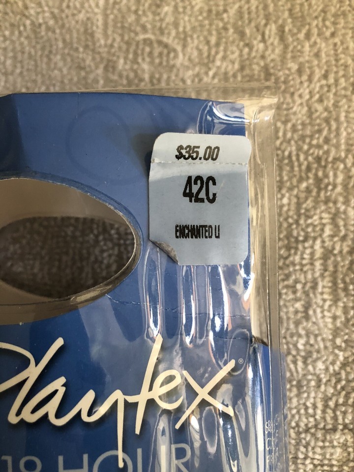 PLAYTEX~VIOLET~42C~FULL CUP~SHOULDER COMFORT~SEXY~WOMENS~BRAS~BRA~NEW ...