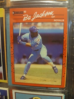 Bo Jackson 89 Error Card | eBay