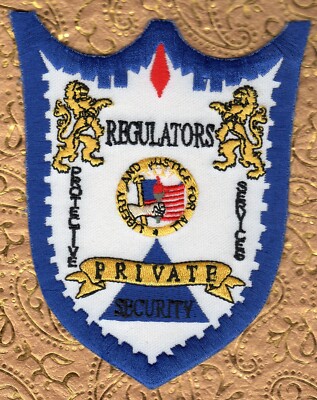 Regulators Private Security Shoulder Patch Protective Service | eBay