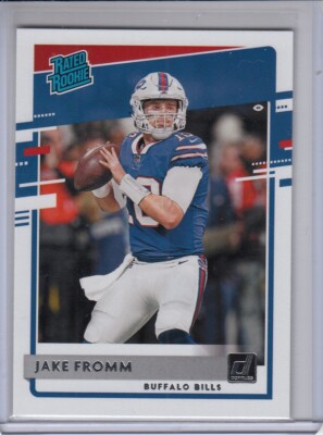 2020 Donruss Jake Fromm Rated Rookie Base Rookie Jacksonville Jaguars ...