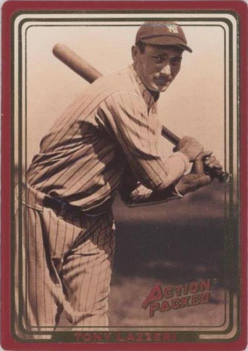 1993 Action Packed - All-Star Gallery Series 2 Tony Lazzeri #101 for ...