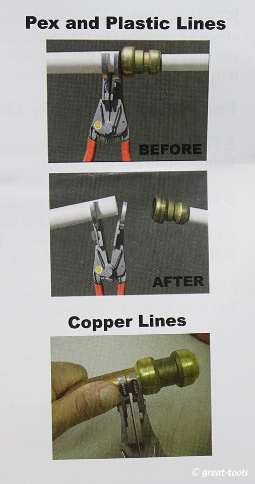 4-PC QUICK RELEASE PLIERS TOOL SET – hose, push lock fittings, fuel ...