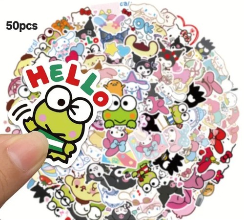 50PCS Random Hello Kitty and Friends Decal Waterproof Stickers | eBay