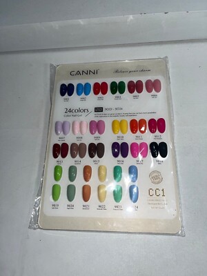 Canni CC1 color card for nails new | eBay