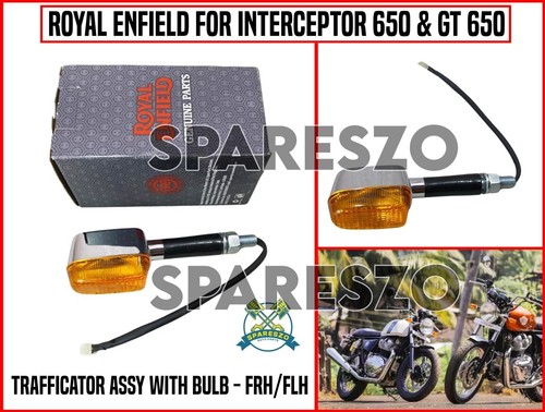 Royal Enfield TRAFFICATOR ASSY WITH BULB - FRH/FLH For GT 650 ...