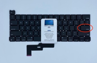 Tastiera layout 🇺🇸 Americana Usa 🇺🇸 Macbook Pro 13 A2338 M1 | eBay