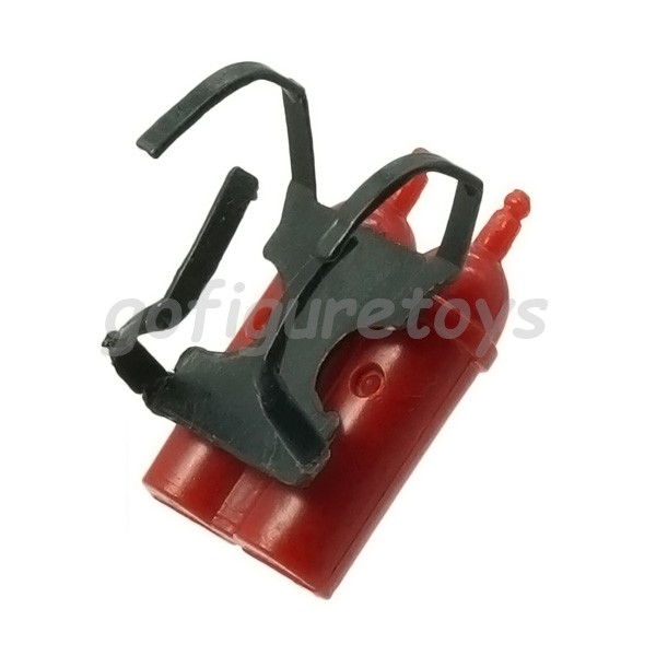 A-Team Face Python Headquarters DARK RED BACKPACK fuel tank gas Vtg ...