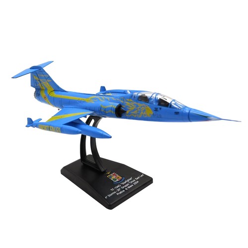 New Alloy 1:100 USAF For Lockheed TF-104G Star Fighter Aircraft Static ...
