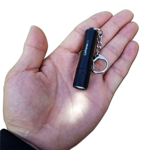 K1 Mini AAA Keychain Flashlight High Bright 150 Lumens Small Pocket ...