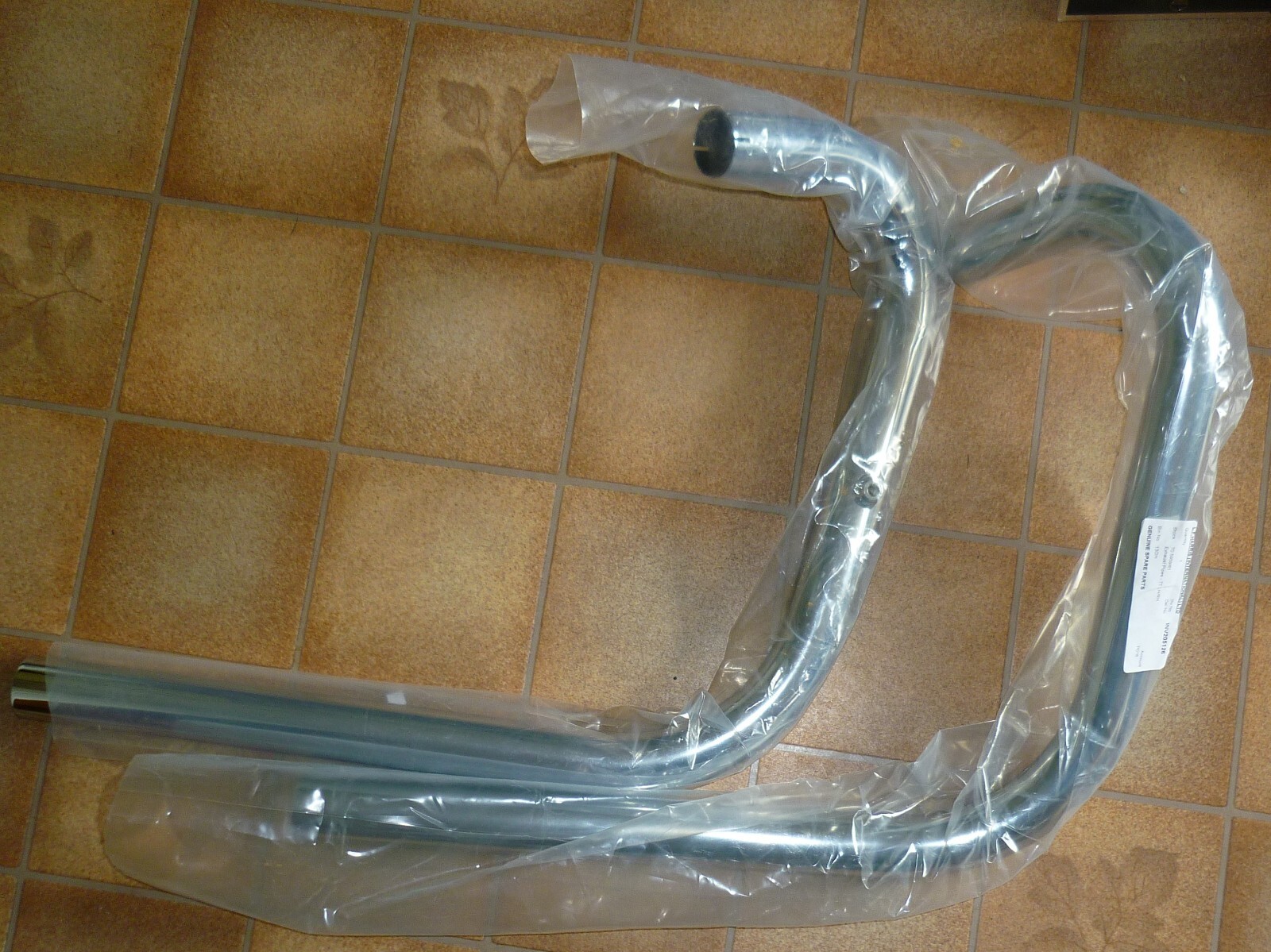 TRIUMPH BONNEVILLE T120TT 1963-68 EXHAUST PIPES 70-5959 70-5961 UK MADE ...