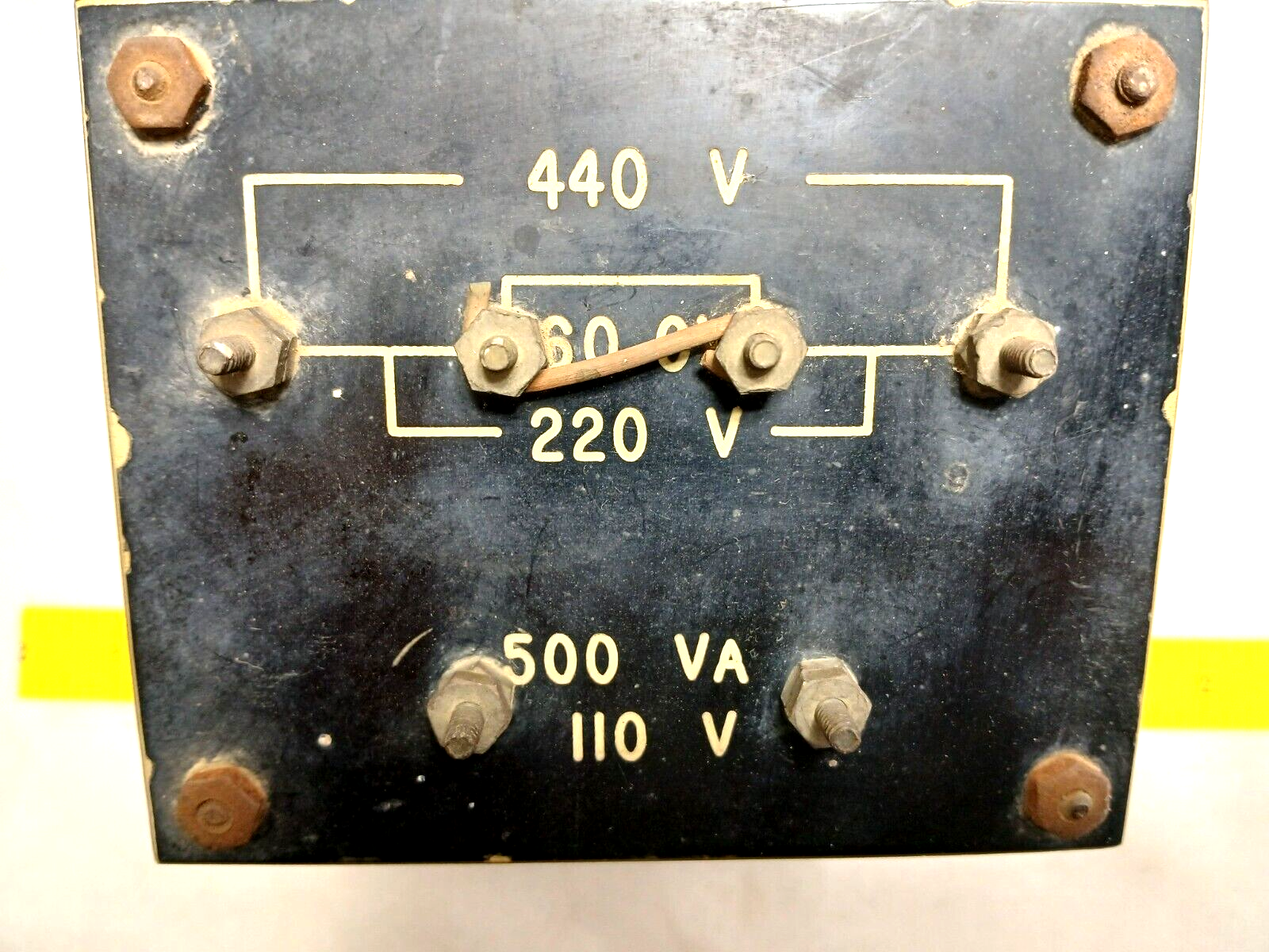 Vintage POWER TRANSFORMER 110V, 500 VA, 220V, 440V - Amplifier / for ...