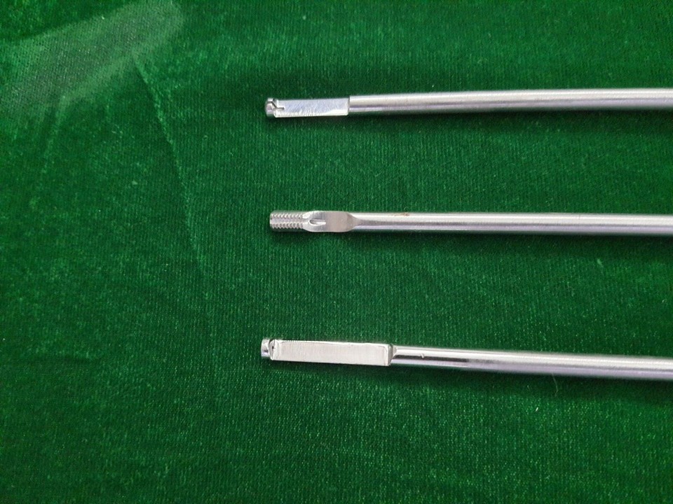 3pc Laparoscopic Knot Pusher Cutter 5mmx330mm Endoscopy Surgical ...